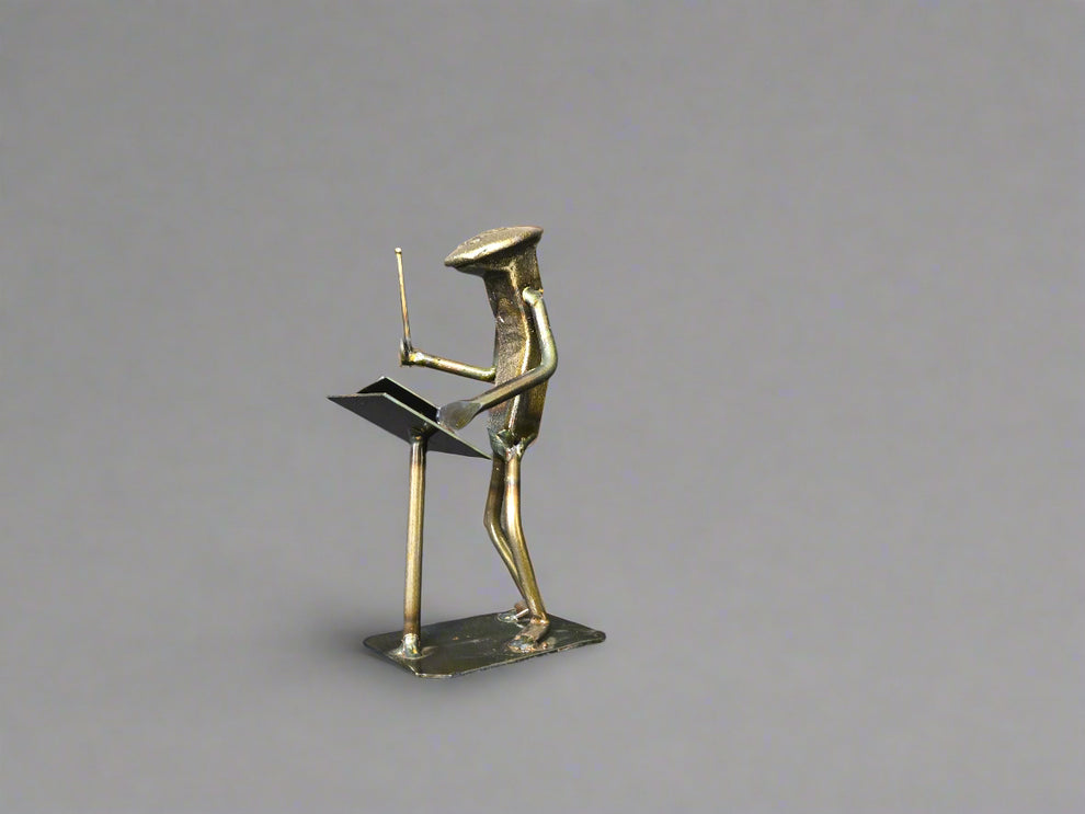 Music Conductor - Symphony-Themed Railroad Spike Sculpture – Roland ...