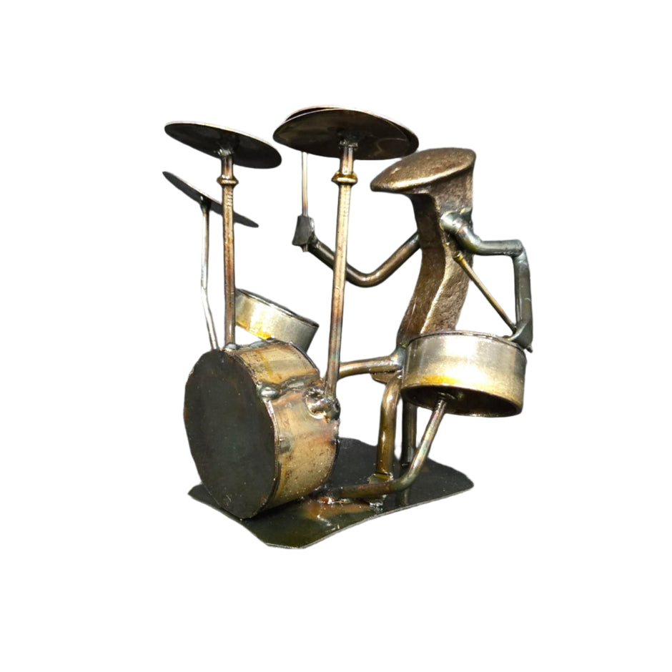 Handcrafted Railroad Spike Art and Metal Sculptures | Roland Metal Art