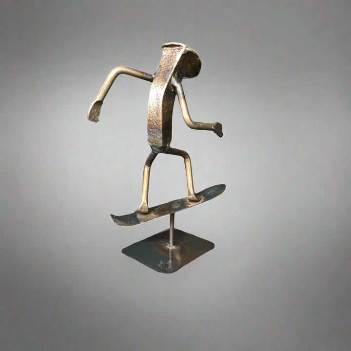 Handcrafted Railroad Spike Art and Metal Sculptures | Roland Metal Art